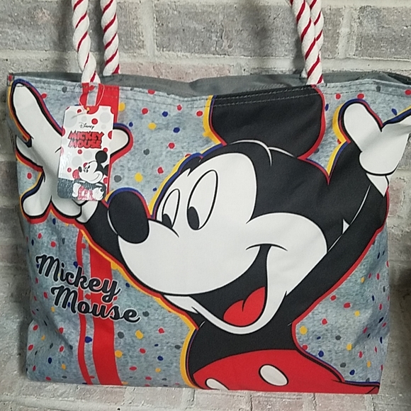 Bags | Disney Canvas Tote Bag | Poshmark